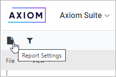 Using the visualization report editor